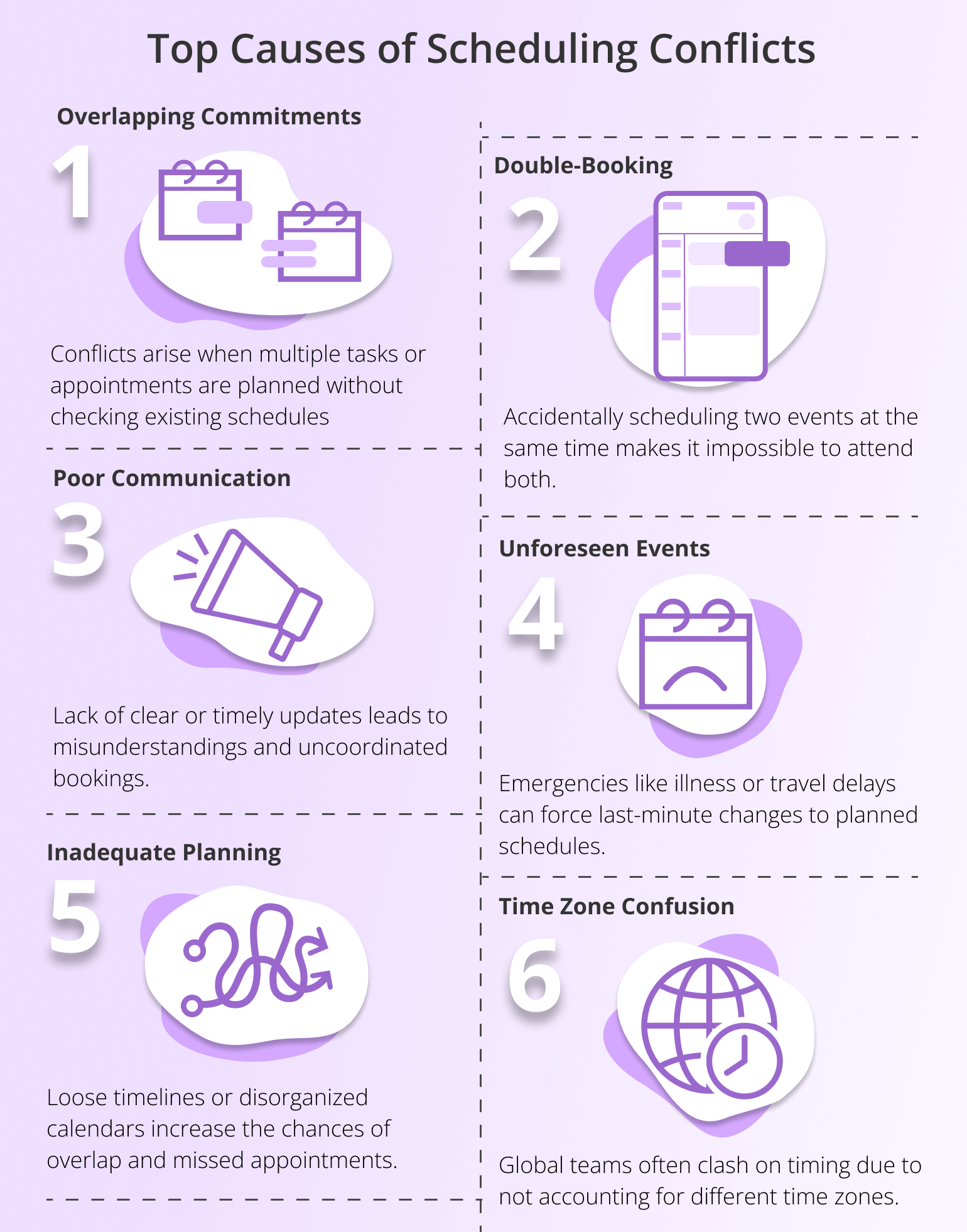 Scheduling Conflicts and Issues - Common Causes and How to Avoid Them